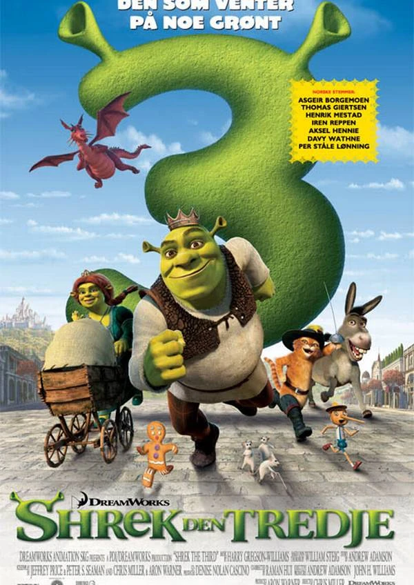 Shrek den tredje | Norske Dubber Wiki | Fandom