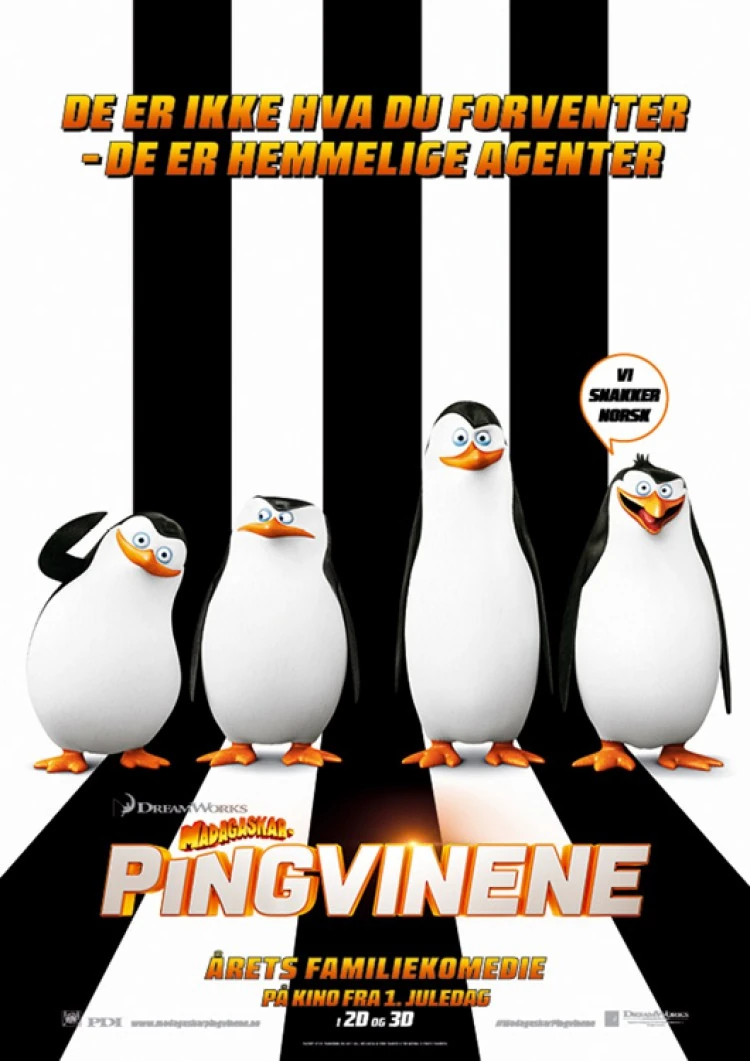 Madagaskarpingvinene | Norske Dubber Wiki | Fandom