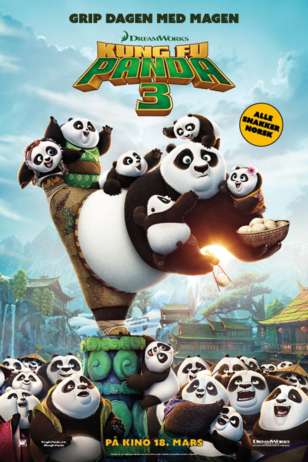 Kung Fu Panda 3 | Norske Dubber Wiki | Fandom