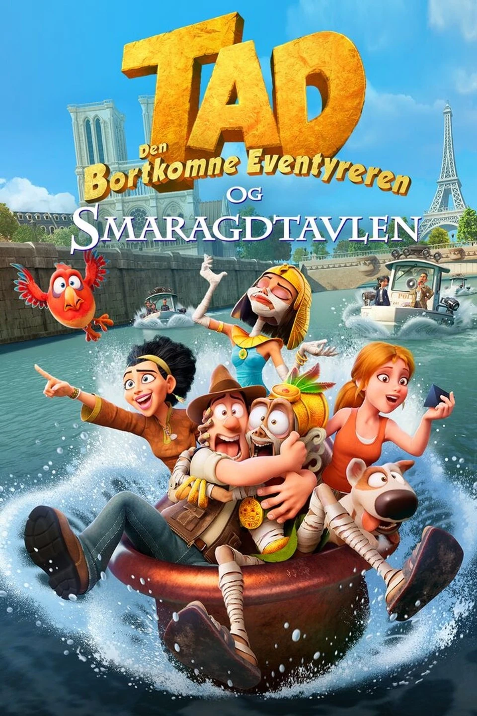 Tad den bortkomne eventyreren og smaragdtavlen (Film) | Norske Dubber ...