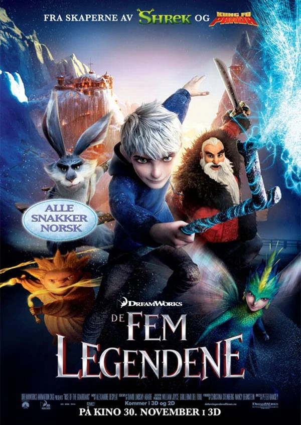 De fem legendene (Film) | Norske Dubber Wiki | Fandom