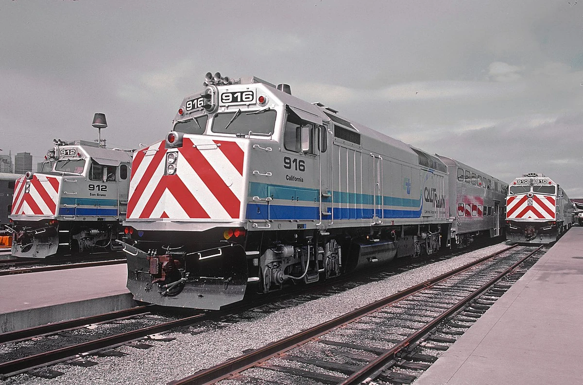 Caltrain F40PH fleet | North American Commuter Rail Wiki | Fandom
