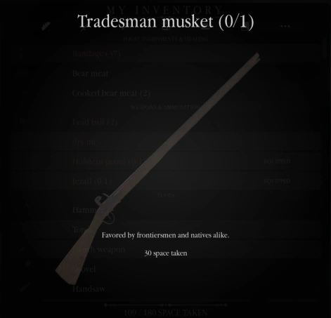 Tradesman Musket | Northwind Wiki | Fandom