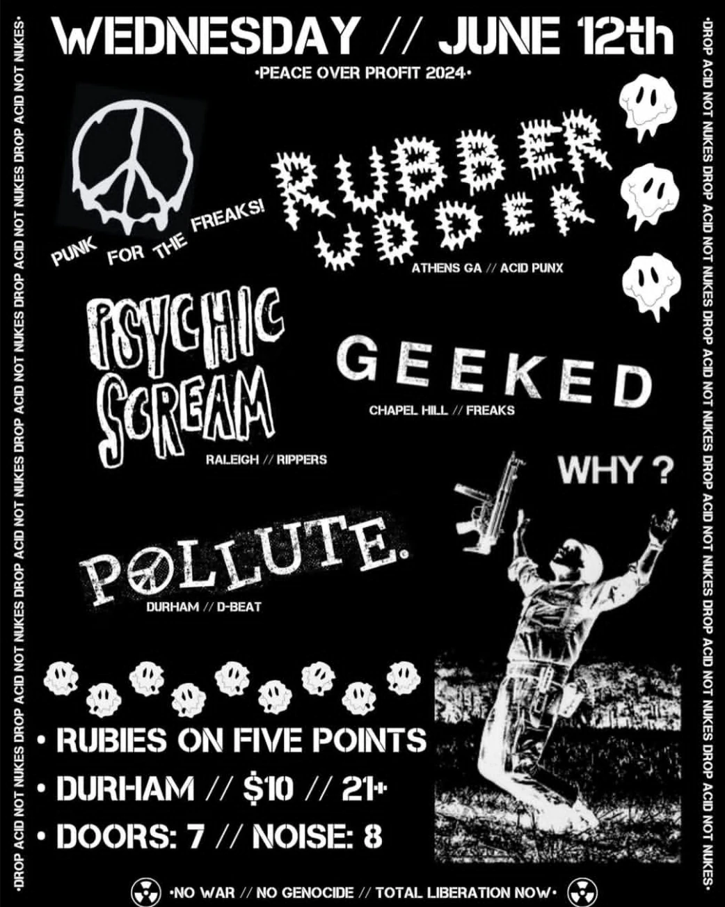 Rubies on Five Points Shows 2024 | North Carolina Music Scene Wiki | Fandom