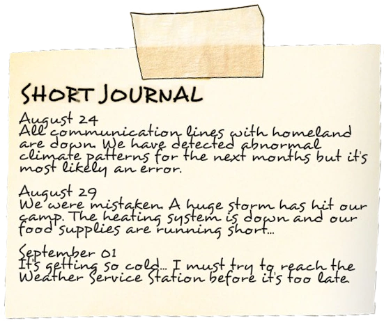 Short Journal | NorthernLights Wiki | Fandom