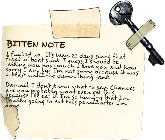 Bitten Note | NorthernLights Wiki | Fandom