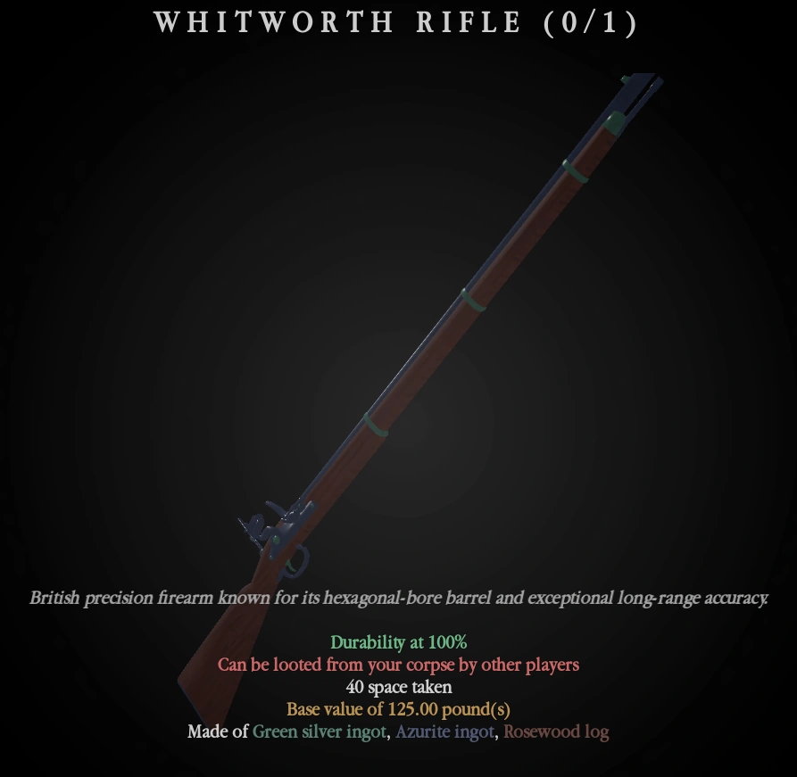 Whitworth rifle | Northwind Wiki | Fandom