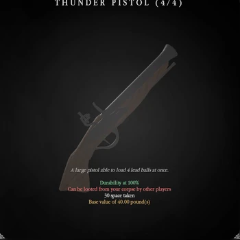 Thunder pistol | Northwind Wiki | Fandom