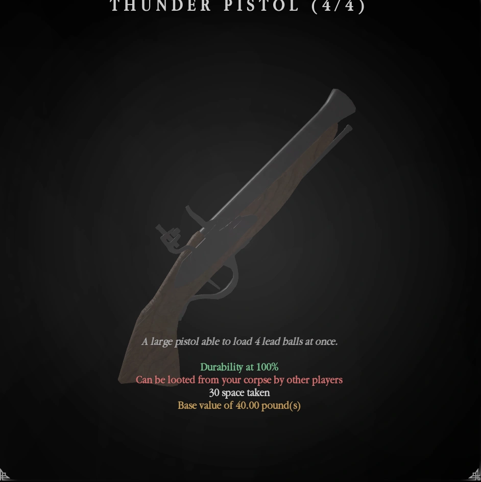 Thunder pistol | Northwind Wiki | Fandom