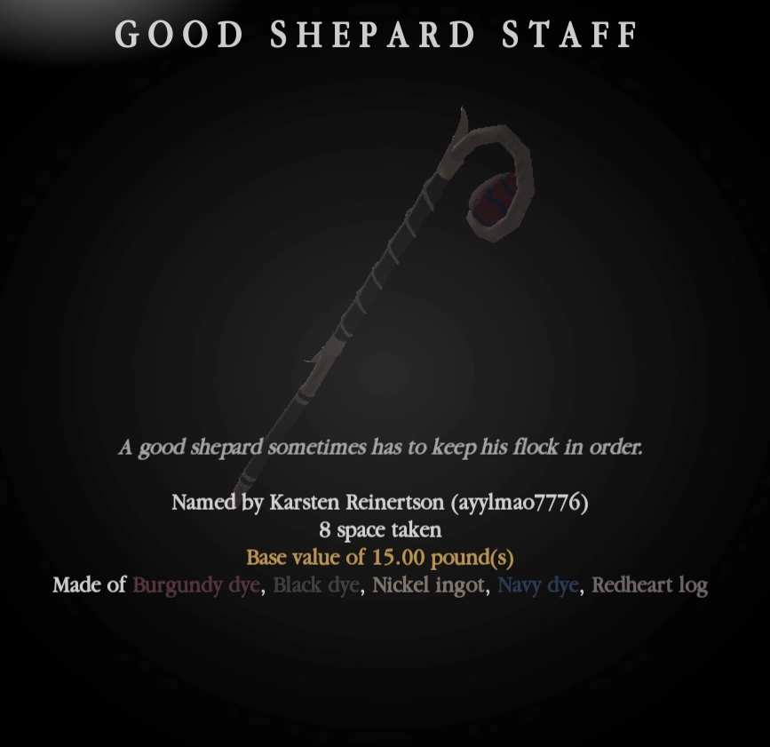 Good shepard staff | Northwind Wiki | Fandom