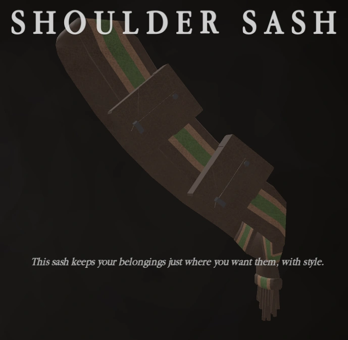 Shoulder Sash | Northwind Wiki | Fandom