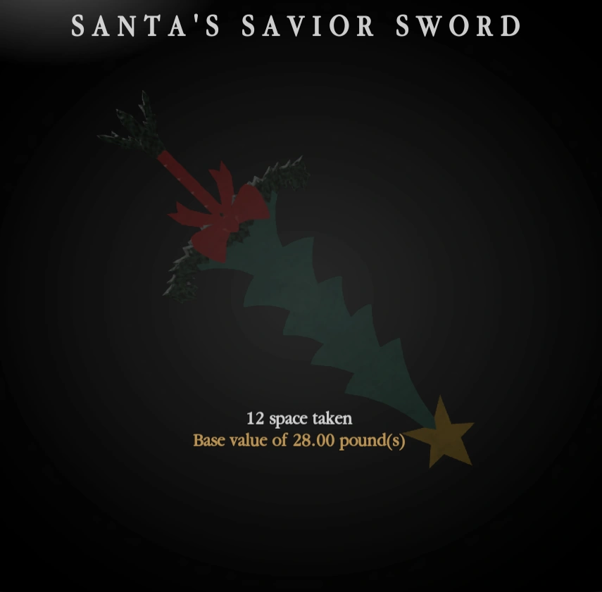 Santa's savior sword | Northwind Wiki | Fandom