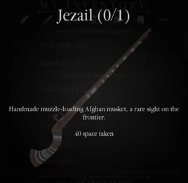 Jezail | Northwind Wiki | Fandom