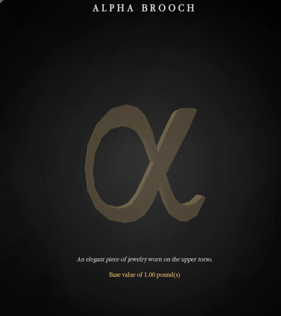 Alpha Brooch | Northwind Wiki | Fandom