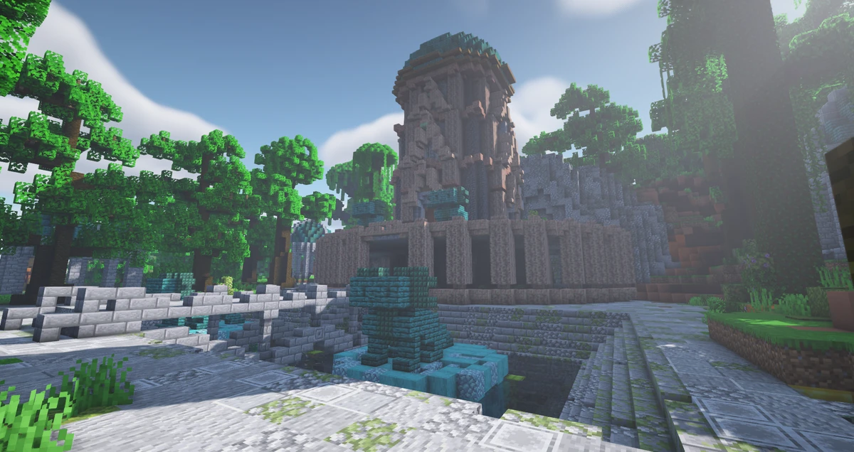 Axolotl Temple Ruins | Nostalgic Realms Wiki | Fandom