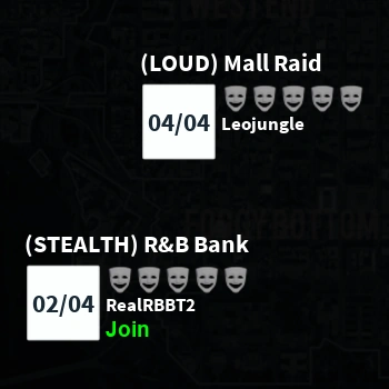 Heists | Notoriety Revamped Wiki | Fandom
