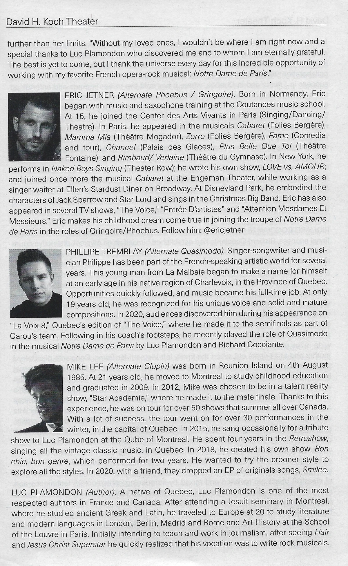 Philippe Tremblay/Gallery | Notre-Dame de Paris Wiki | Fandom