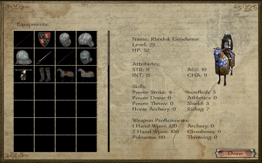 Rhodok Gendarme | Nova Aetas Warband Mod Wiki | Fandom