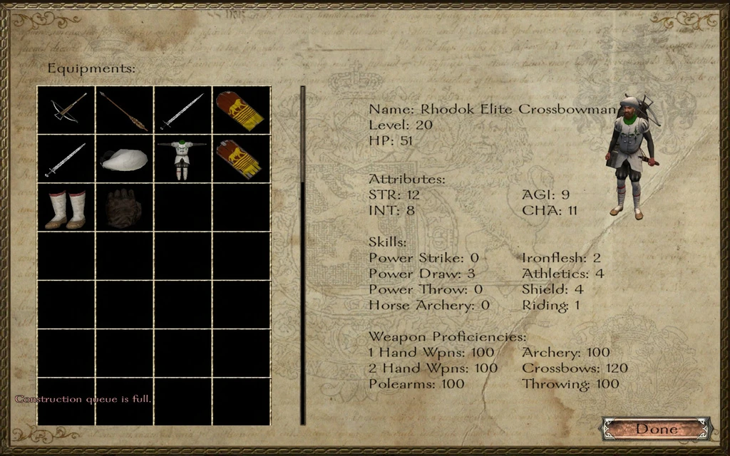 Rhodok Elite Crossbowman | Nova Aetas Warband Mod Wiki | Fandom