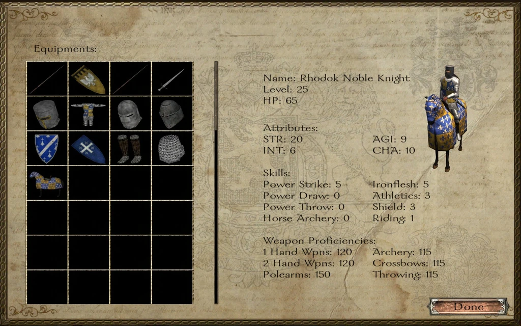 Rhodok Noble Knight | Nova Aetas Warband Mod Wiki | Fandom