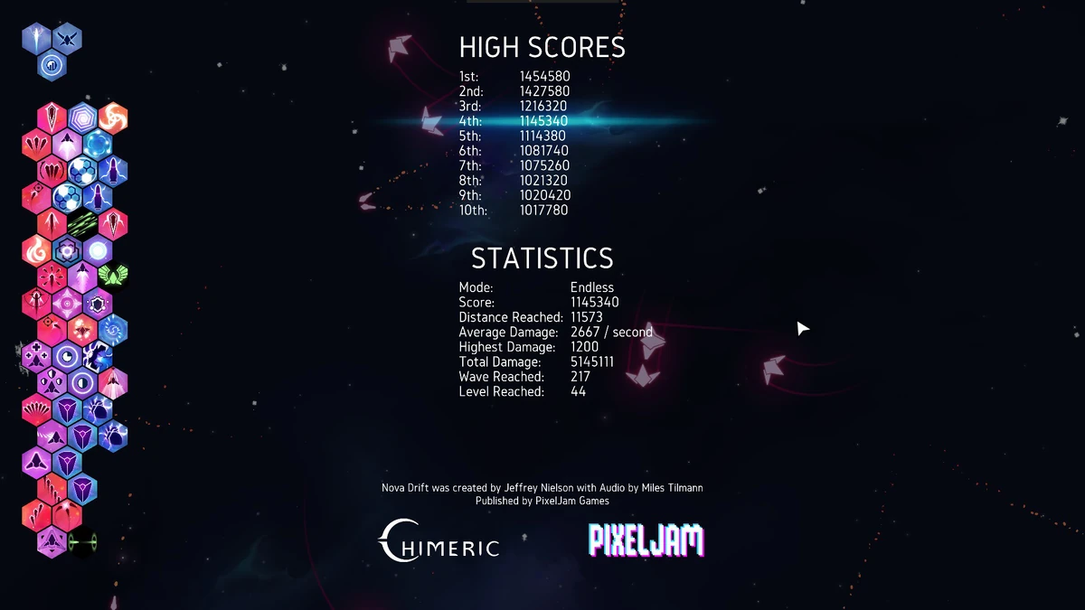 Gallery/Highscores | Nova Drift Wiki | Fandom