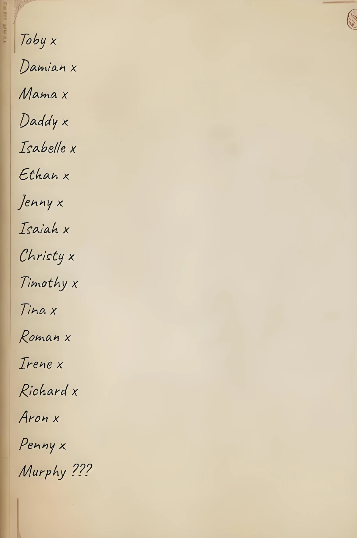 Izzy Watson/Kill List | Novaapedia Wiki | Fandom