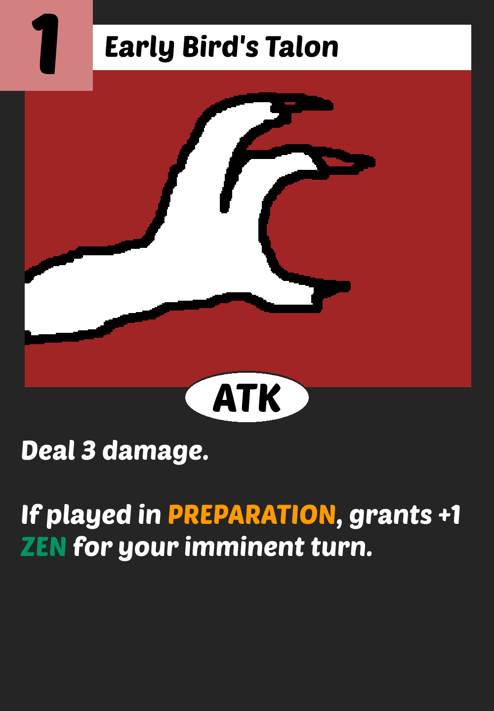 Early Bird's Talon | Novacore Wiki | Fandom