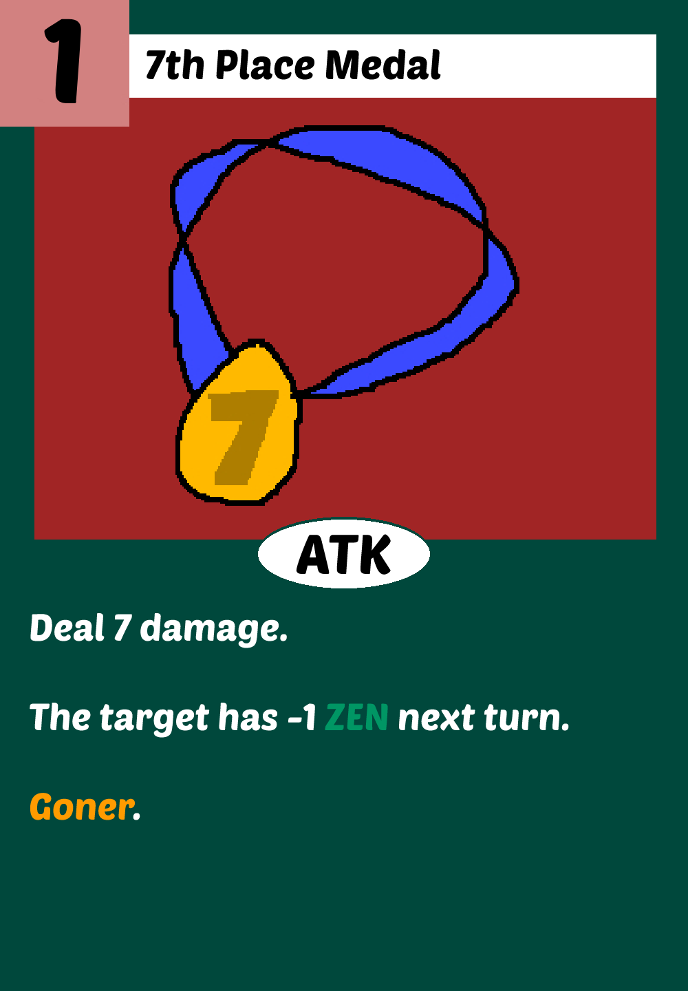 7th Place Medal | Novacore Wiki | Fandom