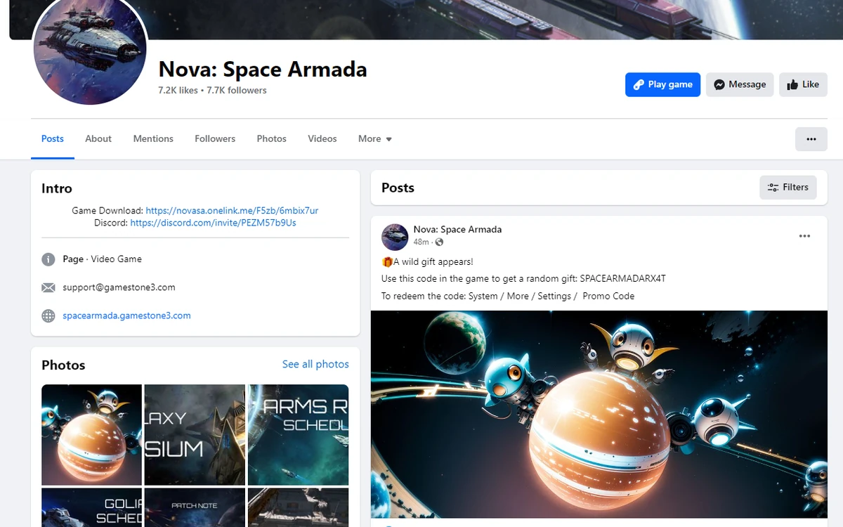 PROMOCODES | Nova: Space Armada Wiki | Fandom