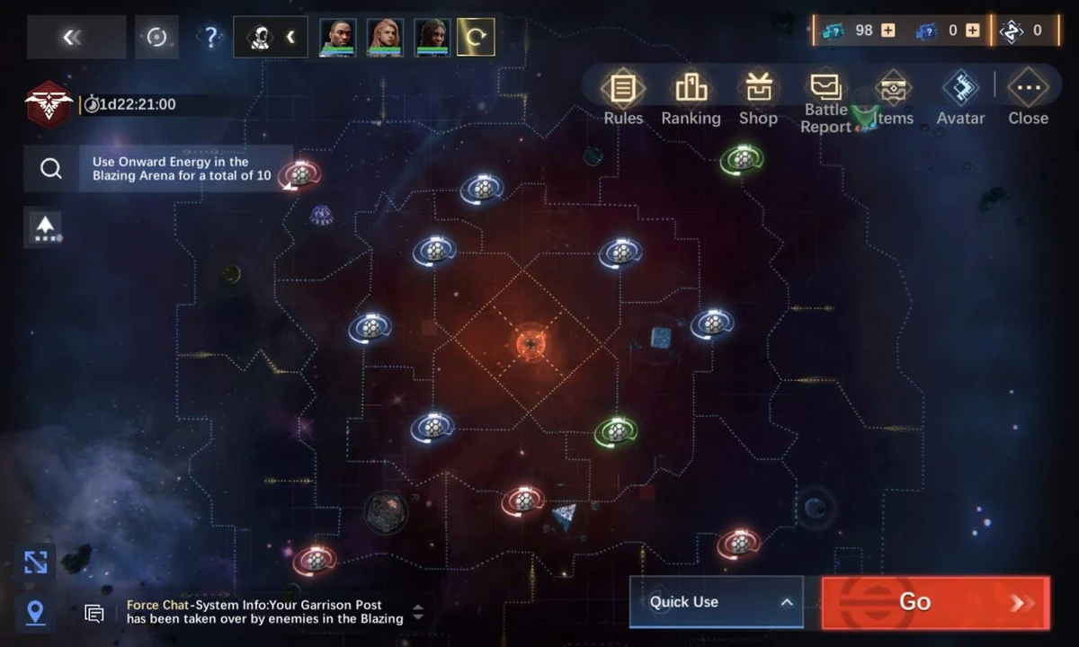 Blazing Arena | Nova: Space Armada Wiki | Fandom