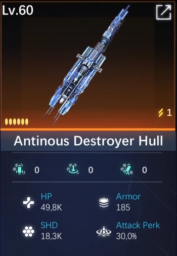 Antinous | Nova: Space Armada Wiki | Fandom