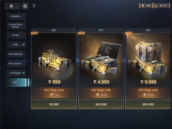 Cash Shop | Nova: Space Armada Wiki | Fandom