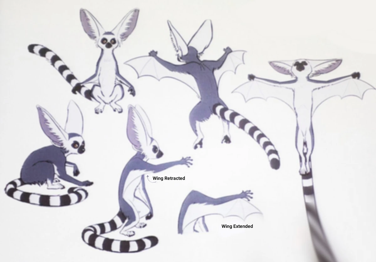 Winged lemur (SciiFii) | Novum Terram Wiki | Fandom