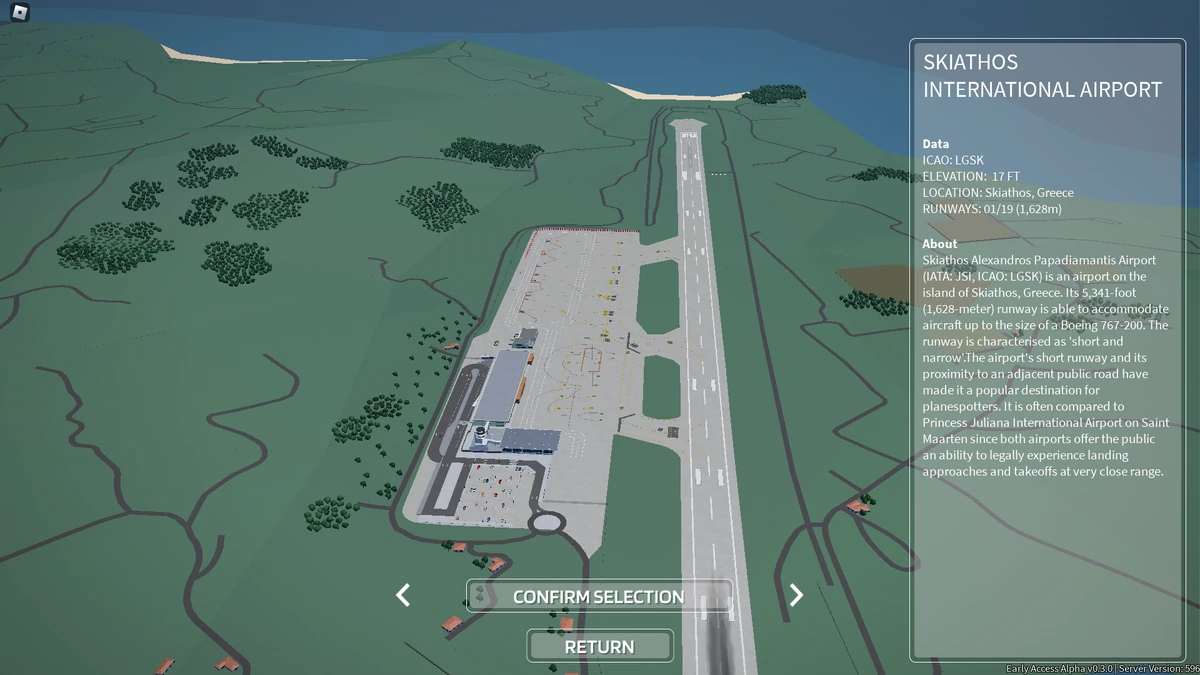 Skiathos International Airport | Novus Flight Simulator Wiki | Fandom