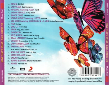 NOW That's What I Call Music! 33 | NOW That's What I Call Music! US ...
