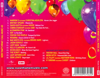 NOW That's What I Call Music! 40 | NOW That's What I Call Music! US ...