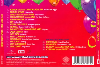 Now 39 Songs Now That's What I Call Music! 39 By Various Artists (CD,