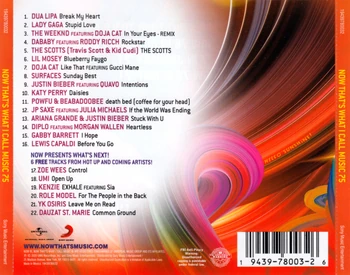 NOW That's What I Call Music! 75 | NOW That's What I Call Music! US ...