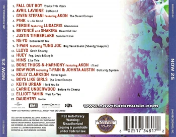 NOW That's What I Call Music! 25 | NOW That's What I Call Music! US ...