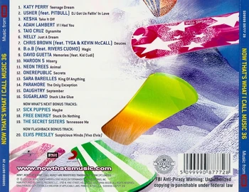 NOW That's What I Call Music! 36 | NOW That's What I Call Music! US ...
