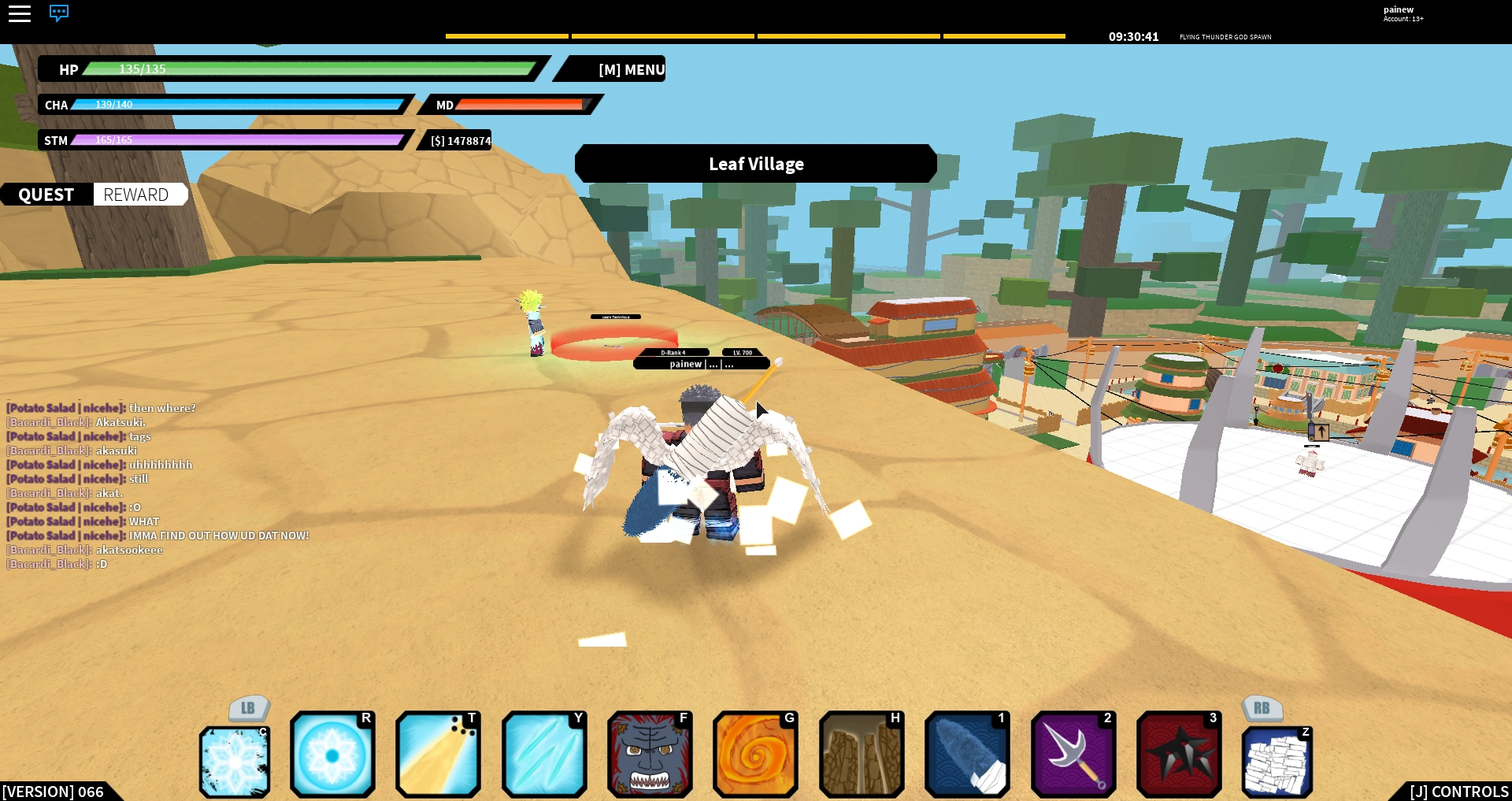 Flying Raijin Technique | NRPG Beyond Official Wiki | Fandom