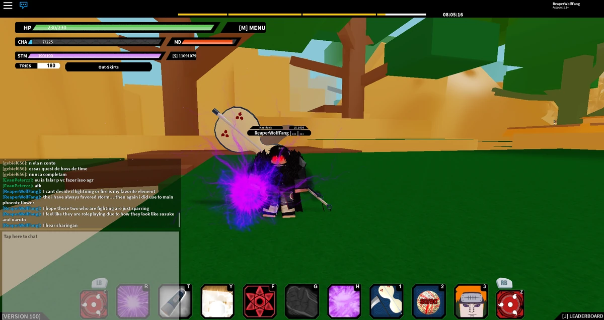 Purple Lightning | NRPG Beyond Official Wiki | Fandom