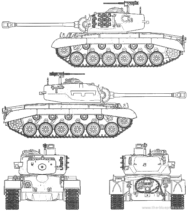 M26 Pershing Series (Tarakian Variants) | The Cosmic Defence Coalition ...