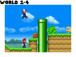 World 1-4 (New Super Mario Bros. 5: Clone Tag Team) | New Super Mario ...