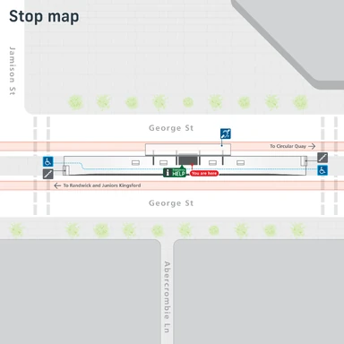 Bridge Street Light Rail station | NSW Trains Wiki | Fandom