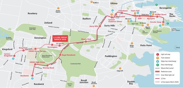 L2/L3 CBD and Southeast Light Rail | NSW Trains Wiki | Fandom