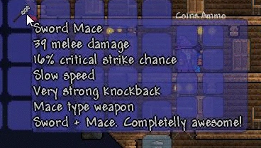 Sword Mace | N Terraria Wiki | Fandom