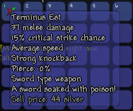 Terminus Est | N Terraria Wiki | Fandom