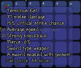 Terminus Est | N Terraria Wiki | Fandom