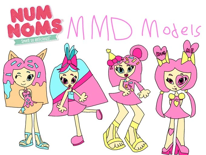 User blog:Muffin Does Things/Human Num Noms MMD Models | Num Noms Fanon ...